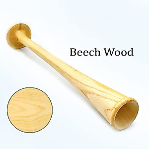 AAProTools Pinard Stethoscope Horn Midwife 33 CM Beech Wood Hearing Pipe For Midwives