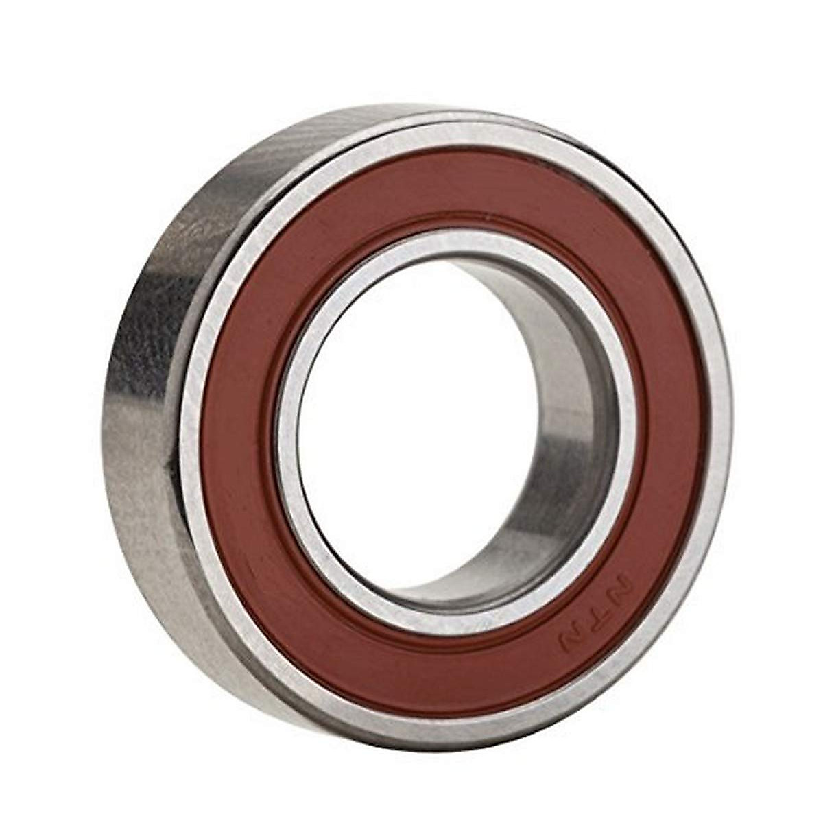 NTN Bearing 6903LLU Single Row Deep Groove Radial Ball Bearing, Contact, Normal Clearance, Steel Cage, 17 mm Bore ID, 30 mm OD, 7 mm Width, Double Sealed