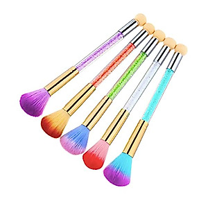 FRCOLOR 1pc builder drawing brush nail dotting pen nail art DIY brush nail brushes nail art brushes poly extension brush nail drill drawing pen nail molding gel cleaning brush dual purpose