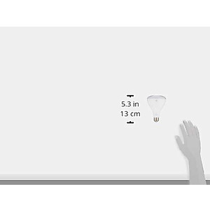 GE Sun Filled LED Light Bulbs, 65 Watt, Soft White, BR30 Indoor Floodlight (1 Pack)