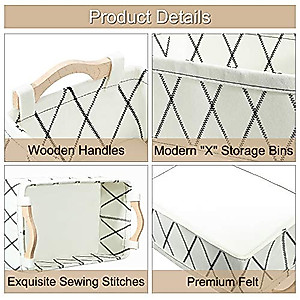 Oubra Dog Toy Bin Small Storage Baskets for Shelf Storage Organizer for Bathroom Bedroom Living Room Toilet Closet Cute Baskets Home Decor