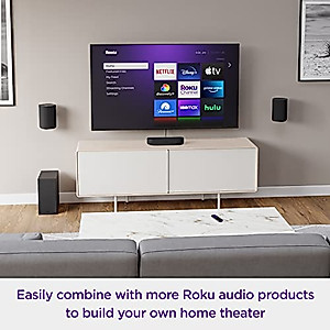 Roku Wireless Bass | Slim Subwoofer Streambar, Streambar Pro Wireless Speakers