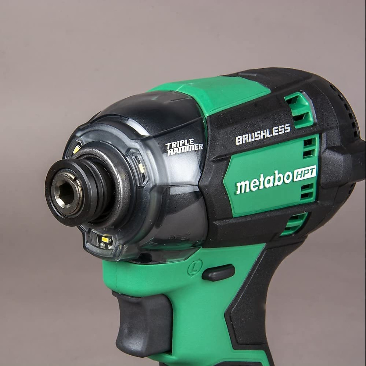 Metabo HPT 18V MultiVolt™ Cordless Triple Hammer BOLT Impact Driver | 1/4-Inch Hex | Tool Only - No Battery | WH18DCQ4