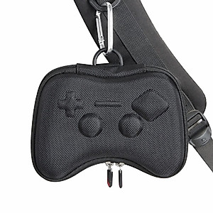 Hermitshell Travel Case for 8BitDo Pro 2 / 8Bitdo Sn30 Pro+ Bluetooth Controller Wireless Gamepad (Black Edition)