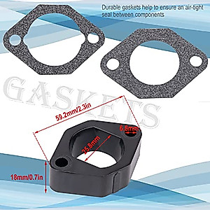715670 Carburetor for Briggs and Stratton 185432-0271-E1 Carburetor Replace 715671 715668 185432-715670 Carb with Gaskets