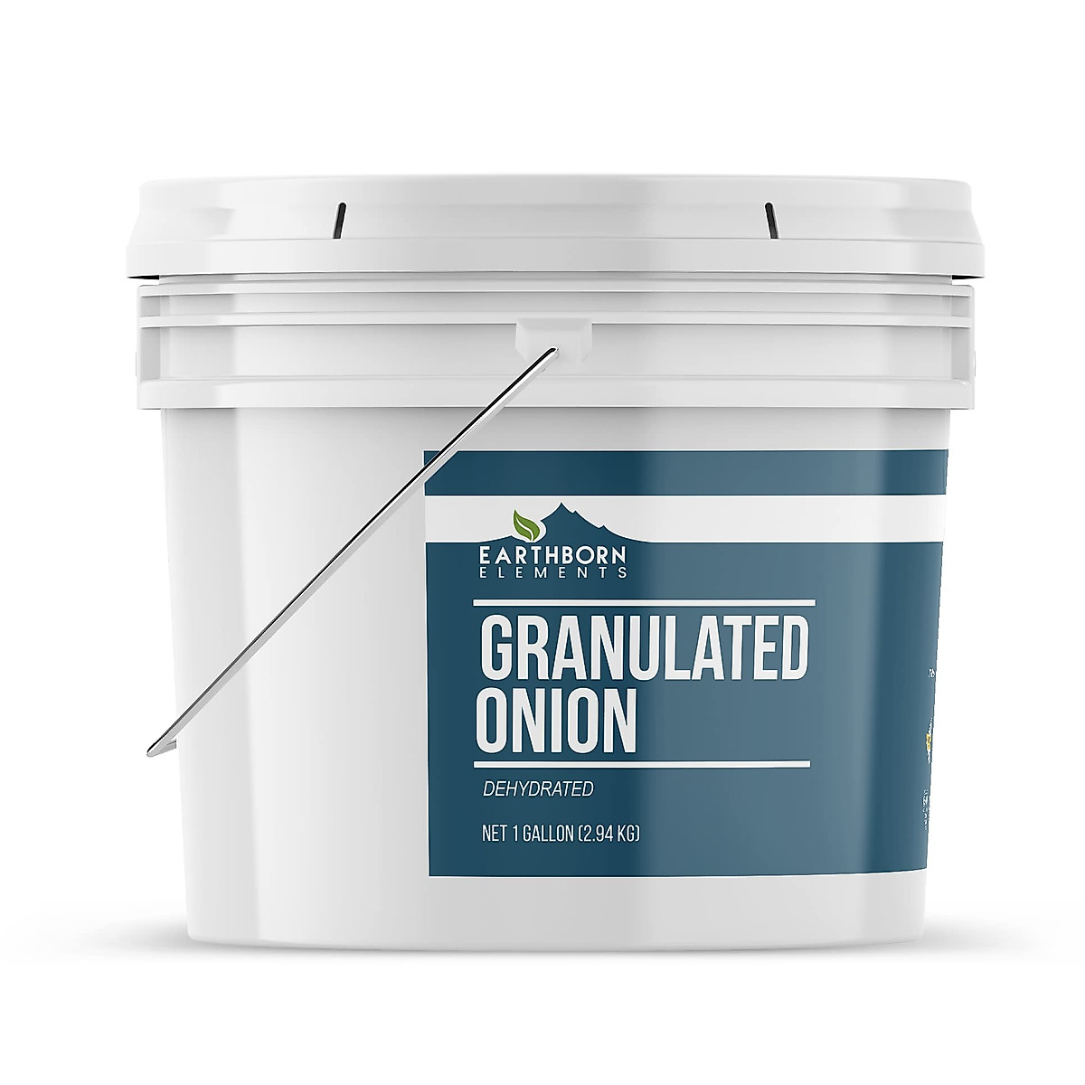 Earthborn Elements Granulated Onion 1 Gallon Bucket, Kitchen Staple, Bulk Size