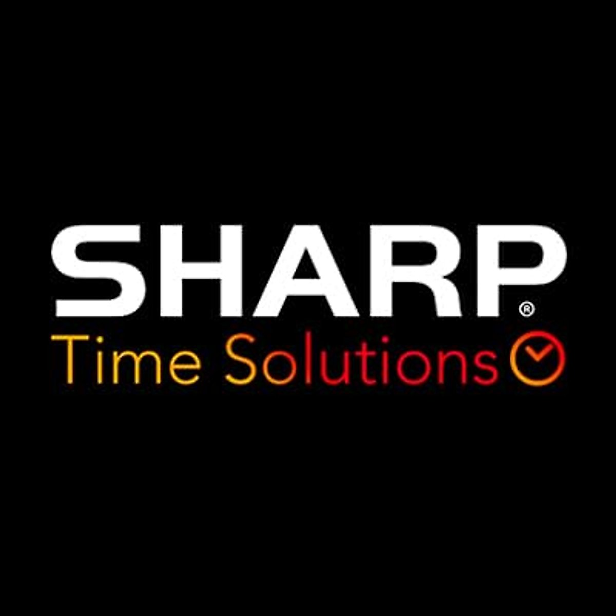 Sharp Atomic Digital Alarm Clock, Battery Operated Self-Setting Digital Wall or Desk Clock, Easy to Read Color Display Nightlight with Indoor Temperature and Calendar