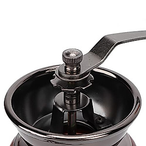 Manual Coffee Grinder with Ceramic Burr for Beans, Espresso, And Spices, Manual Coffee Bean Grinder with Adjustable Conical, Burr Grinder, Espresso Grinder Grain Mill