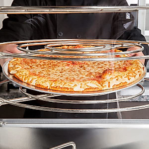 Pizza Pan, Wide Rim, 16 inch, Material Aluminum Home & Kitchen