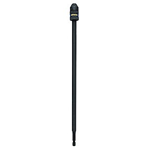 IRWIN Drill Bit Holder Extension, Impact Rated, Quick Change, 1/4-Inch Shank, 12-Inch Length (1869517)