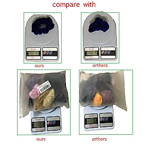 Whaline 12 Pack Hair Scrunchies Premium Velvet Scrunchy Elastic Hair Bands for Girls, Women Hair Accessories (12 Colors)