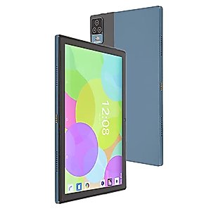 Naroote 10.1 Inch Tablet for Calling Tablet Blue 4GB 32GB 1280x800 IPS 5MP Front 13MP Rear 8.1 (US Plug)