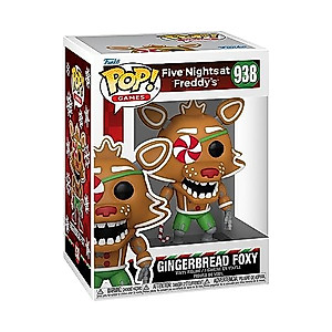 Funko POP! Games: Five Nights at Freddy's (FNAF)- Gingerbread Foxy - Collectable Vinyl Figure - Gift Idea - Official Merchandise - for Kids & Adults