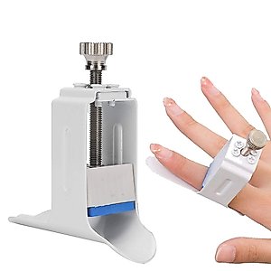 Trigger Finger Splints, Finger Joint Extension Splint Finger Pressing Device to Correct Pip Finger Flexion Finger Extension Finger Rehabilitation Machine for Finger Injury