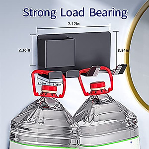 Hair Dryer Holder Wall Mount,Bathroom Blow Dryer Stand Wall Mounted Self Adhesive Hair Tool Holder Hair Styling Care Tool Organizer Hair Dryer Holder Rack Fit for Dyson Supersonic Dryers Black, UEMUSI