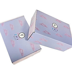 Sky Bliss 20 Piece Baby Gift Set (Pink), Newborn Baby Gift Set, Baby Clothes, Teddy Bear, Pacifier, Baby Grooming kit, Gifts for a New Baby Girl, Baby Girl Newborn Essentials