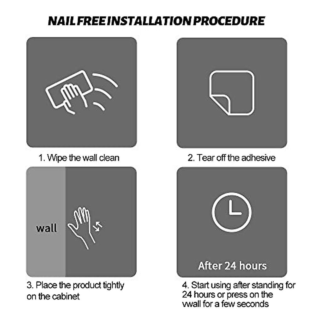 Jasonandiris Adhesive Hooks Heavy Duty Wall Hooks Waterproof Stainless Steel Hooks for Hanging Coat, Hat,Towel Robe Hook Rack Wall Mount- Bathroom and Bedroom Wall Hangers 4-Packs