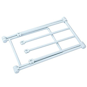 gANGJI Clothes Drying Rack Steel Collapsible Design Can Be Placed Near The Kitchen or Bathroom Sink