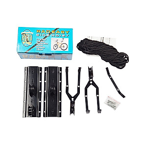 RAD Sportz Bicycle Hoist Quality Garage Storage Bike Lift with 100 lb Capacity Even Works as Ladder Lift Premium Quality