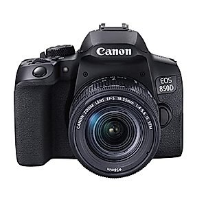 Canon EOS 850D EF-S 18-55mm is STM Kit (International Model) (Renewed)