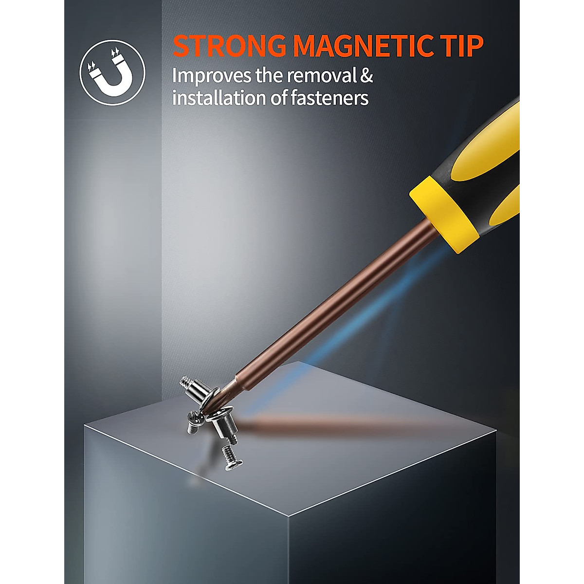 Screwdriver Kit for Nintendo Switch – 10 in 1 PRO S2 Steel Triwing Y00 Repair Tool Set with Thumb Caps, Tweezers, Cleaning Brush, Opening Accessories for Switch/Switch Lite JoyCon Joy-Con Controller