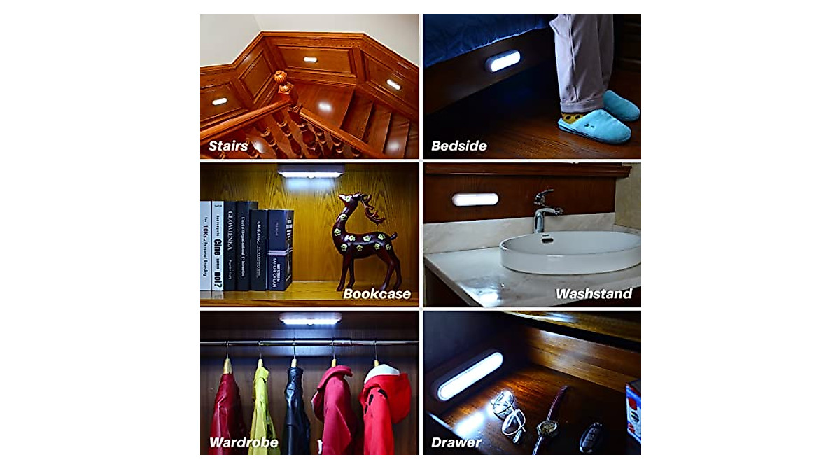 Illuminate Your Home: STAR-SPANGLED Motion Sensor LED Lights