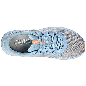 Under Armour Women's Charged Impulse 3 Knit, (102) Mod Gray/Blizzard/White, 9, US