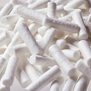 100 Dental Cotton Rolls, One Inch Nosebleed Plugs for Kids or Adults - Extra Absorbent Blood Clotting, Cotton Rolls (100 Count)