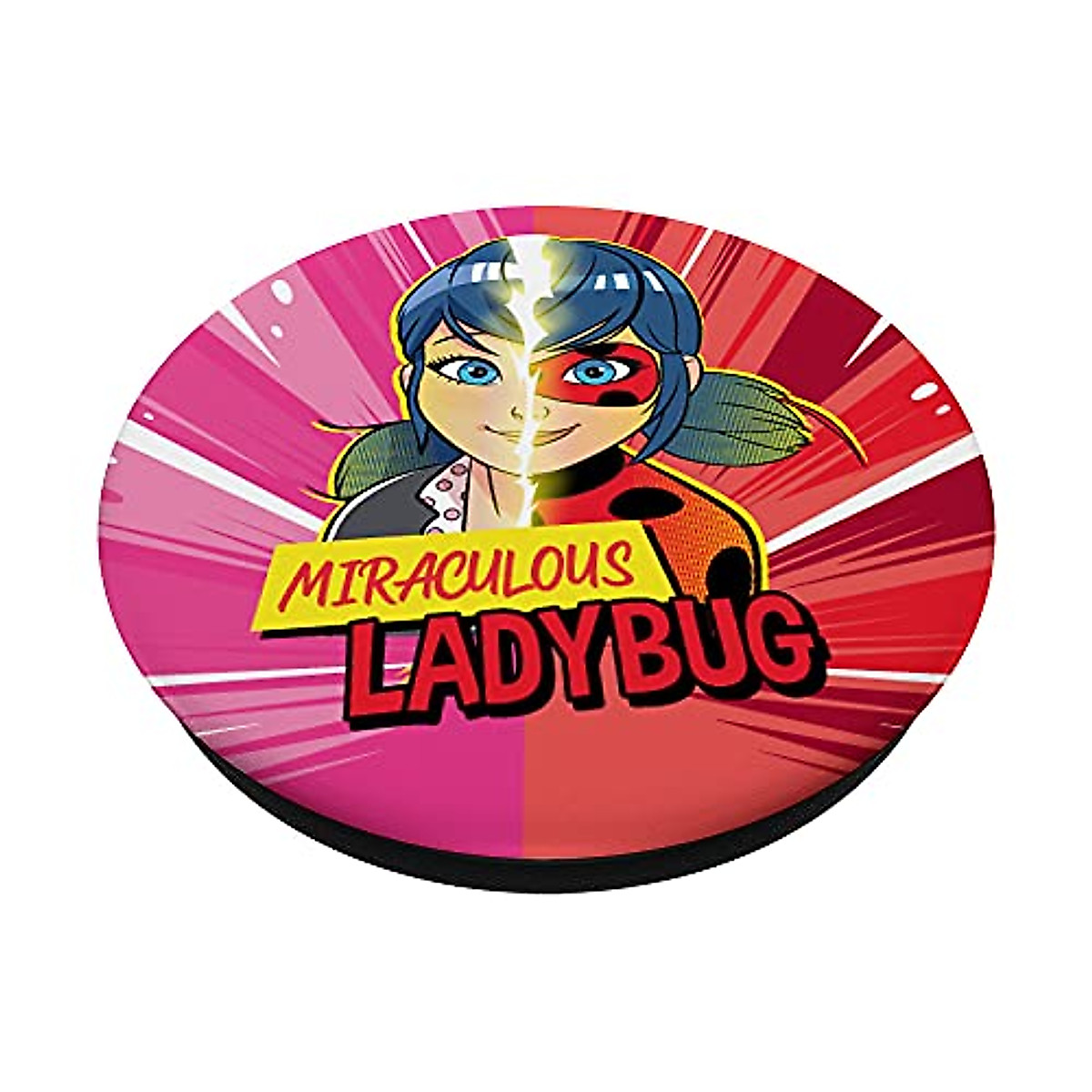 Miraculous Collection Ladybug Marinette Transformation PopSockets Swappable PopGrip