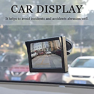 4.3 Inch Car Monitor Tft LCD Digital 16:9 800 * 480 Screen 2 Way Video Input Colorful for Reverse Rear View Camera DVD Vcd P8l2