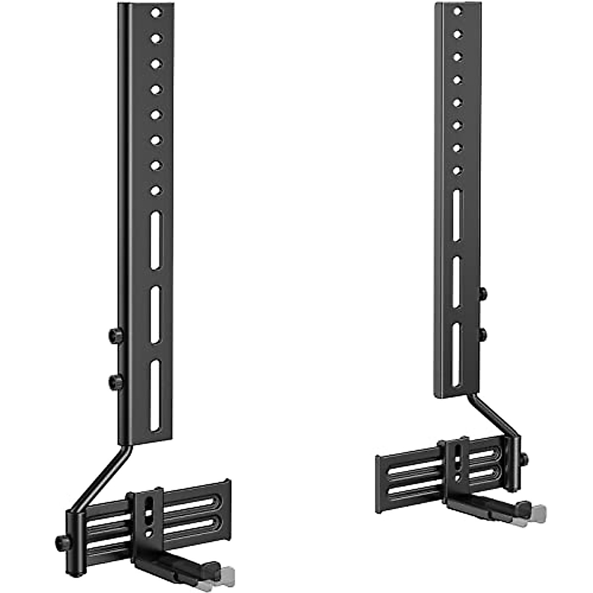 Pipishell Soundbar Mount, Adjustable Soundbar Bracket for Above or Below TV, Seamless Fit Most 23 to 80 Inch TV, Sound Bar Mount Hold up to 22 lbs