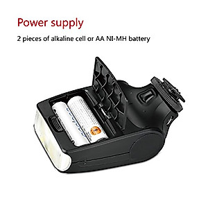 MEIKE MK-320S Mini TTL Speedlite Automatic Flash for Sony MI Hot Shoe DSLR and Mirrorless Cameras A7 A7II NEX6 A6000 A6300 A6500