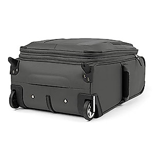 Travelpro Maxlite 5 Softside Expandable Upright 2 Wheel Luggage, Lightweight Suitcase, Men and Women, Shadow Grey, Carry-On 22-Inch