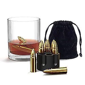 Gifts for Men Dad, Whiskey Stones Valentines Day Father Day Unique Anniversary Birthday Ideas Gift, Boyfriend Husband Grandpa Stainless Steel Ice Cubes, Christmas Stocking Stuffers, Cool Funny Gadgets