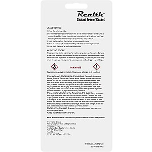 Silicone Gasket Maker 1 Pack High Temperature RTV 3.53 Oz Ultra Black Oil Resistance Sealant High Strength Flange Sealing for Automotive Motorbike Machine Equipment Repairing(SG119)