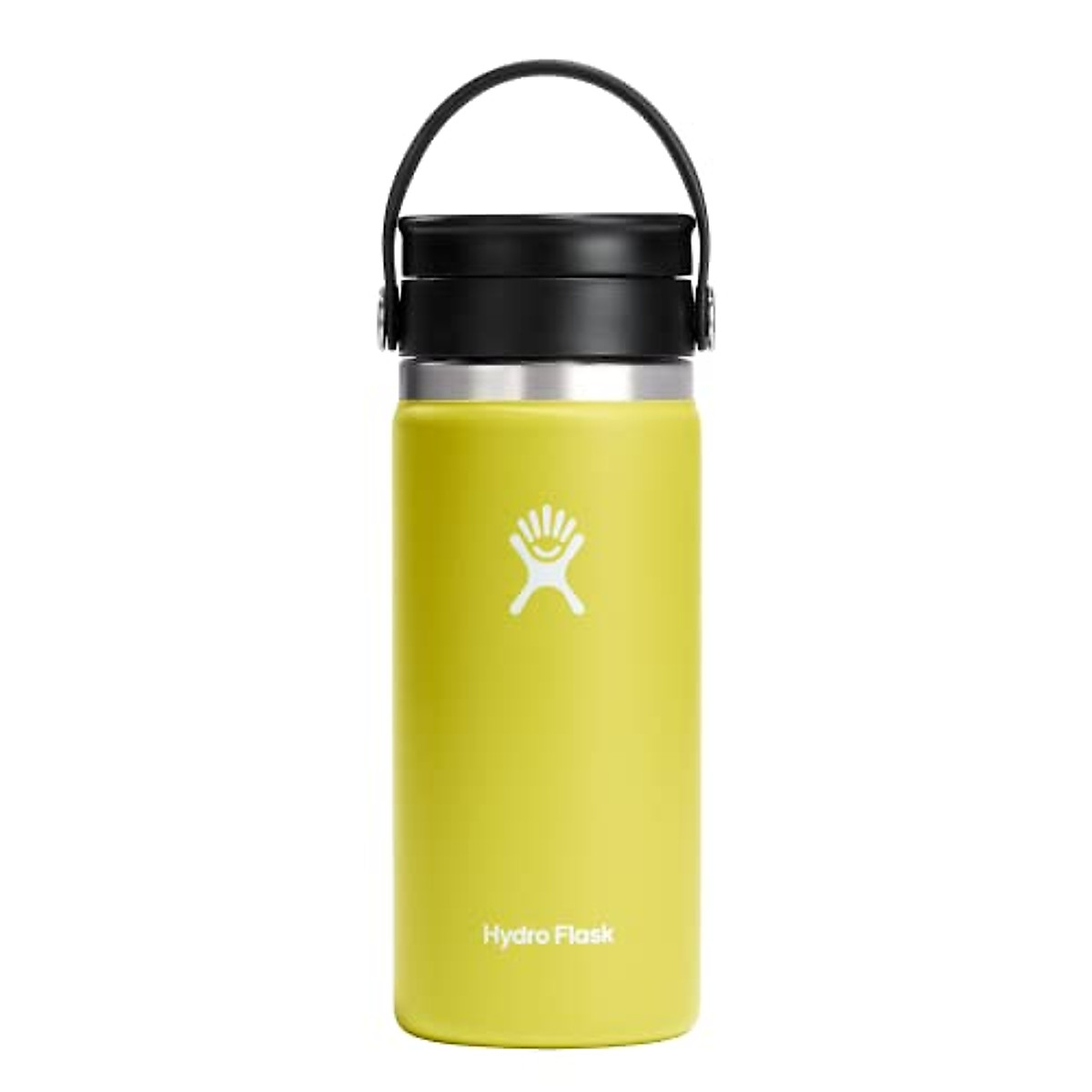 Hydro Flask 16 oz Wide Mouth with Flex Sip Lid Stainless Steel Reusable Water Bottle Cactus - Vacuum Insulated, Dishwasher Safe, BPA-Free, Non-Toxic