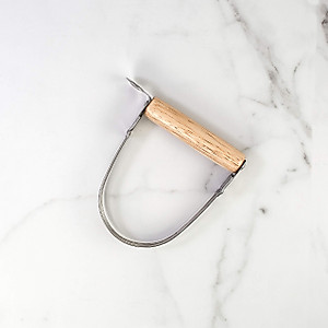 Mrs. Anderson's Baking Pastry Cutter and Dough Blender, 6-Wire, Stainless Steel with Wood Handle