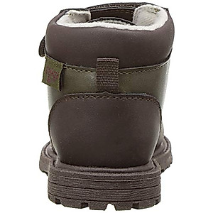 OshKosh B'Gosh Boys' Haslett Ankle Boot, brown, 10 M US Toddler