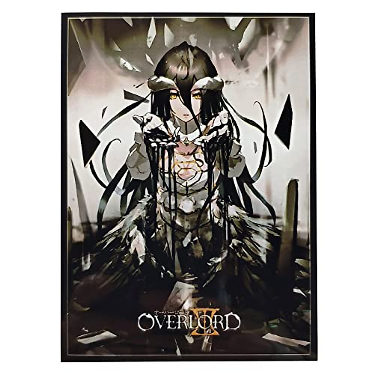 60ct (Overlord Albedo) Top Loading Trading Card Sleeves Deck Protector for MTG/TCG/PTC Sized Cards 67x92mm (01)