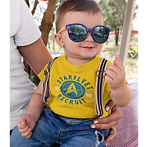 Popfunk Star Trek Recruit Stamped Baby Onesie Bodysuit, 6 Months