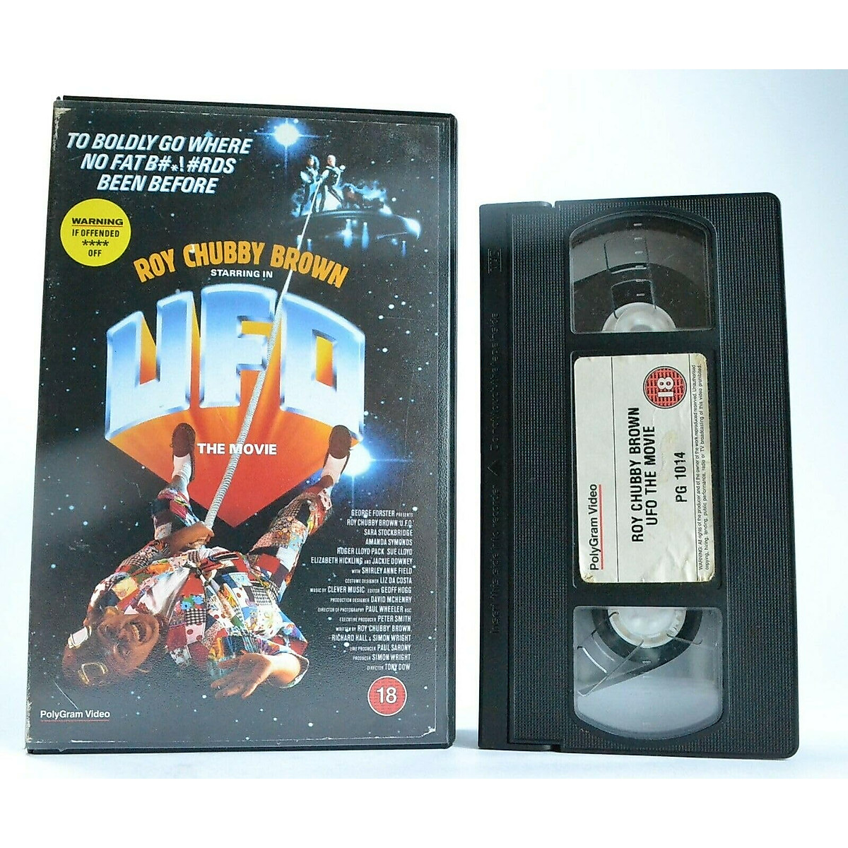 UFO: The Movie: British Sci-Fi Spoof - Large Box - Roy "Chubby" Brown - Pal VHS