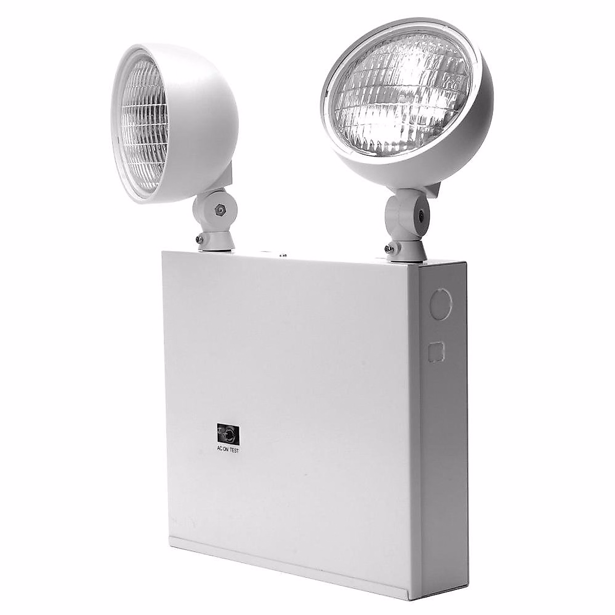 Lithonia Lighting ELT618NY M2 Incandescent Two Head Emergency Lighting Unit, White