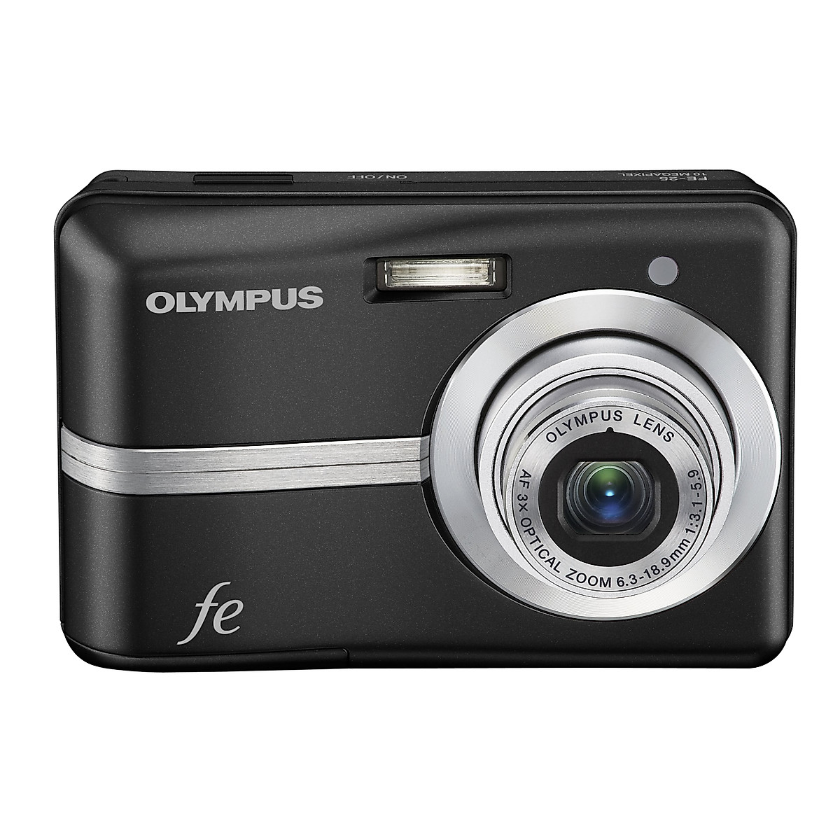 OM SYSTEM OLYMPUS FE-25 10MP Digital Camera with 3x Optical Zoom and 2.4 inch LCD (Black)