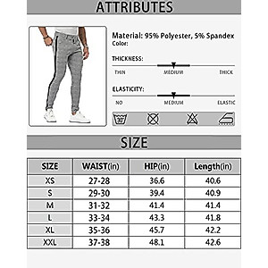 CANGHPGIN Mens Plaid Stretch Dress Pants Slim Fit Skinny Chino Pants Tapered Men Checkered Business Casual Pants Gray