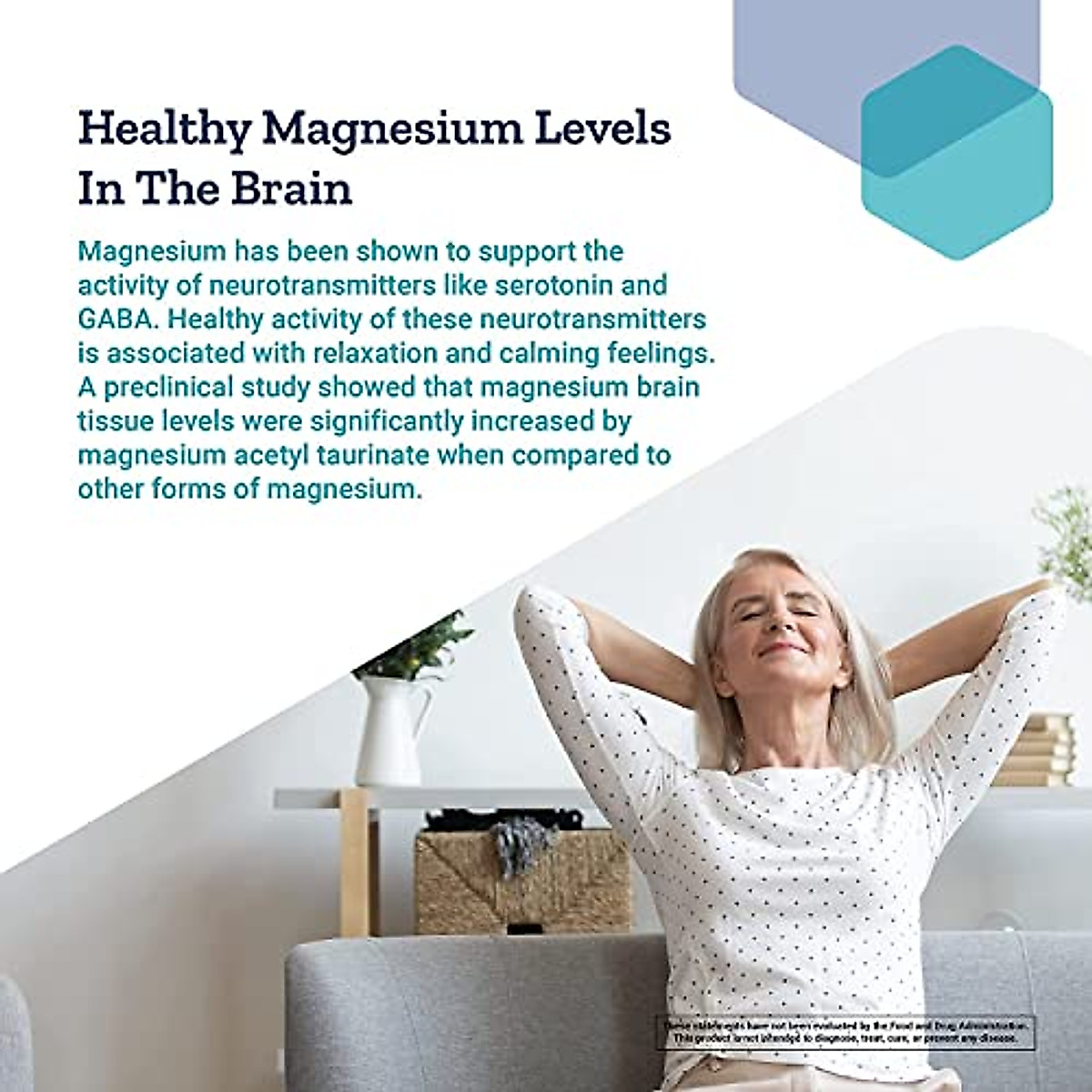 Life Extension Calm-Mag - Bioavailable Form of Magnesium Acetyl Taurinate Supplement for Relaxation and Stress Management - Gluten Free, Non-GMO, Vegetarian - 30 Capsules