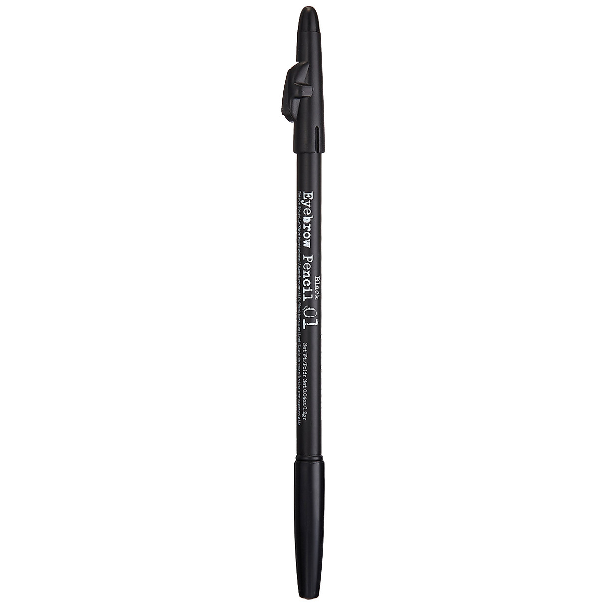 The BrowGal Skinny Eyebrow Pencil, Black, 0.04 Oz