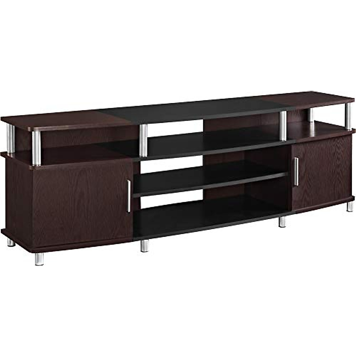 Ameriwood Home Carson TV Stand for TVs up to 70", Cherry