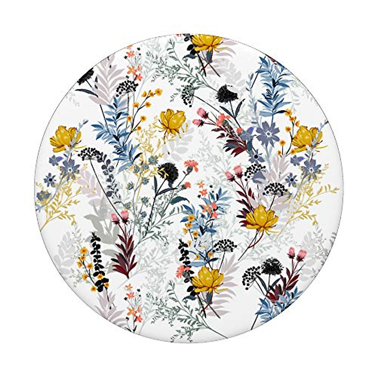 Nature Blossom Artsy Floral Pattern Florist Gifts Flower PopSockets PopGrip: Swappable Grip for Phones & Tablets