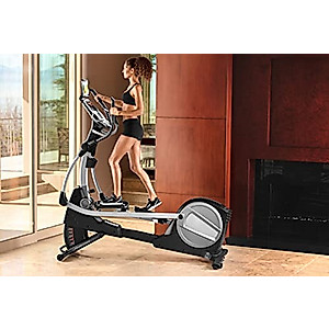 NordicTrack SpaceSaver SE7i Rear Drive Smart Elliptical with Folding SpaceSaver Design, Compatible with iFIT Personal Training