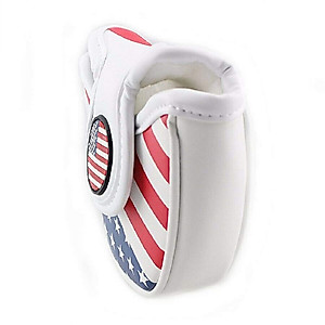 DBYAN US Flag Golf Magnetic Mallet Putter Head Cover for Putters Scotty Cameron, Taylormade, Titleist, Ping and Mizuno